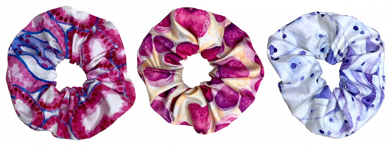 New Scrunchie Designs are here! | LamellipodiumArt